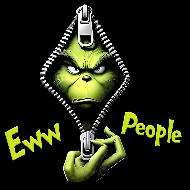 Grinch Ewww People Svg - Etsy