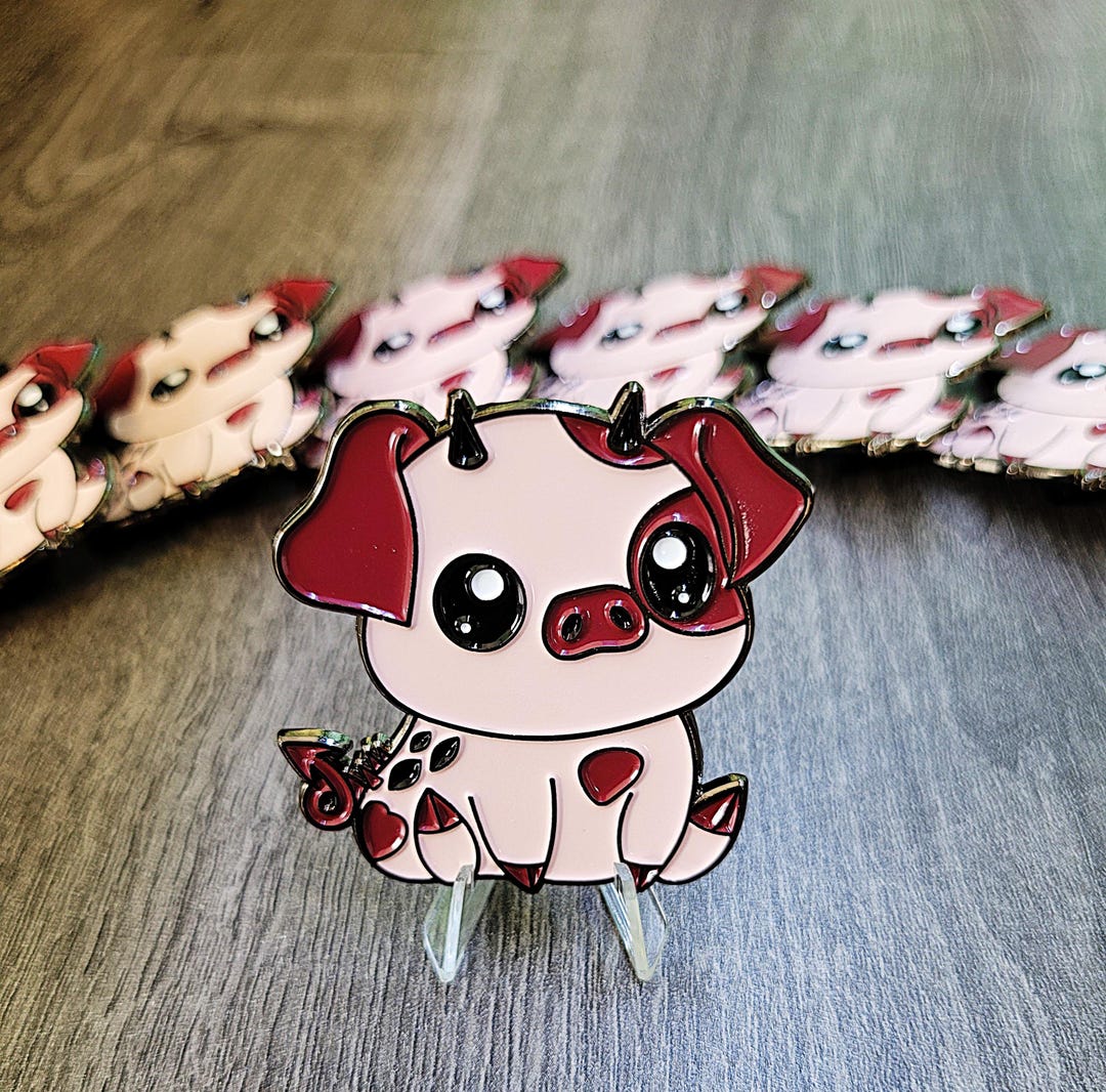 Hazbin Hotel Fat Nugget/nuggs Soft Enamel Pin - Etsy