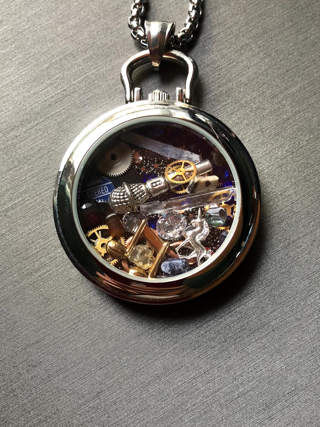 Rock & Gem Music Locket - Etsy