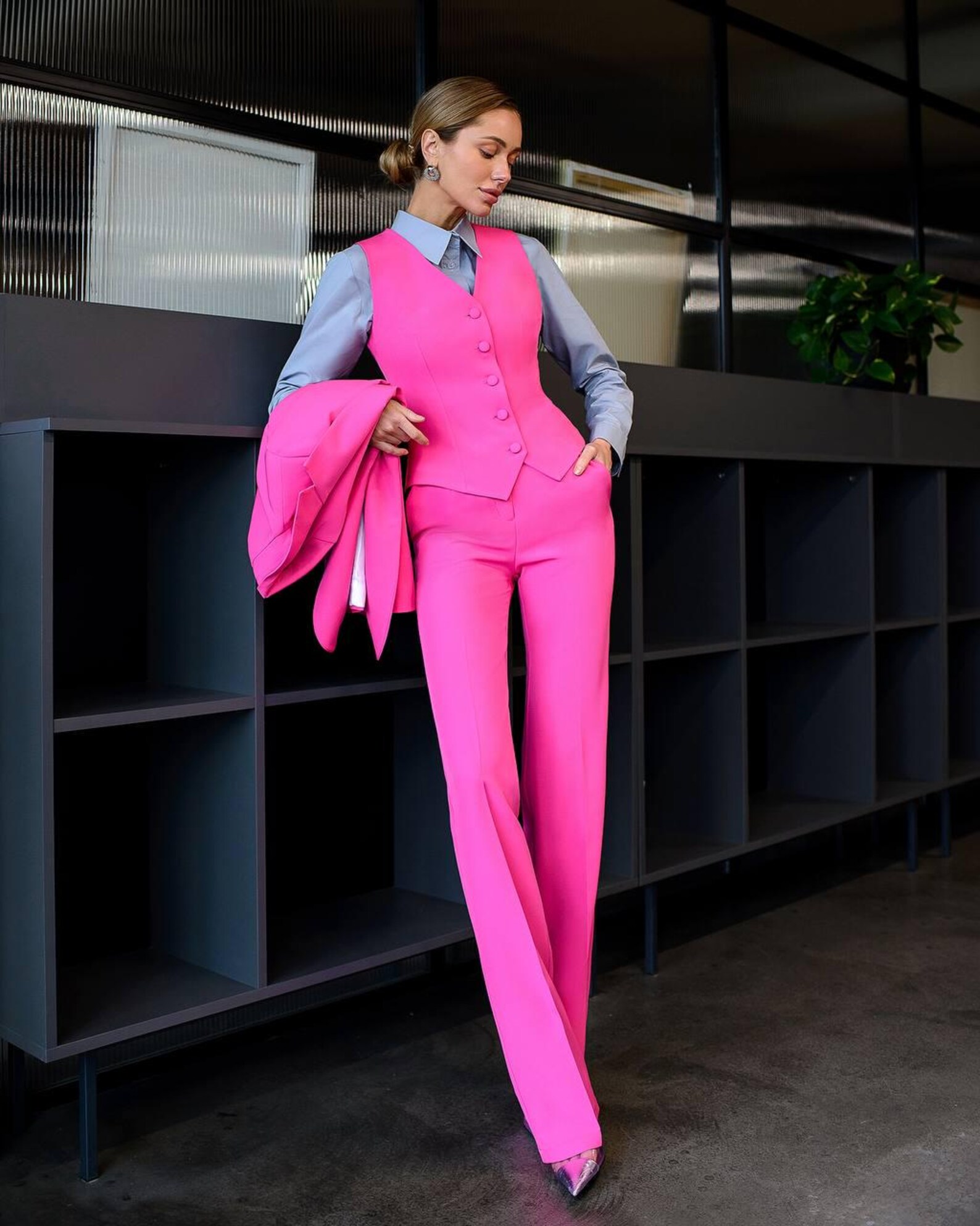 Women Suit, 3-piece Pantsuit for Women, Women Suit Vest, Classic ...