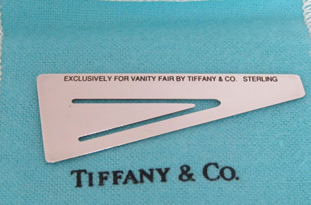 TIFFANY & Co. STERLING BOOKMARK Vintage Sterling Silver Exclusively for ...