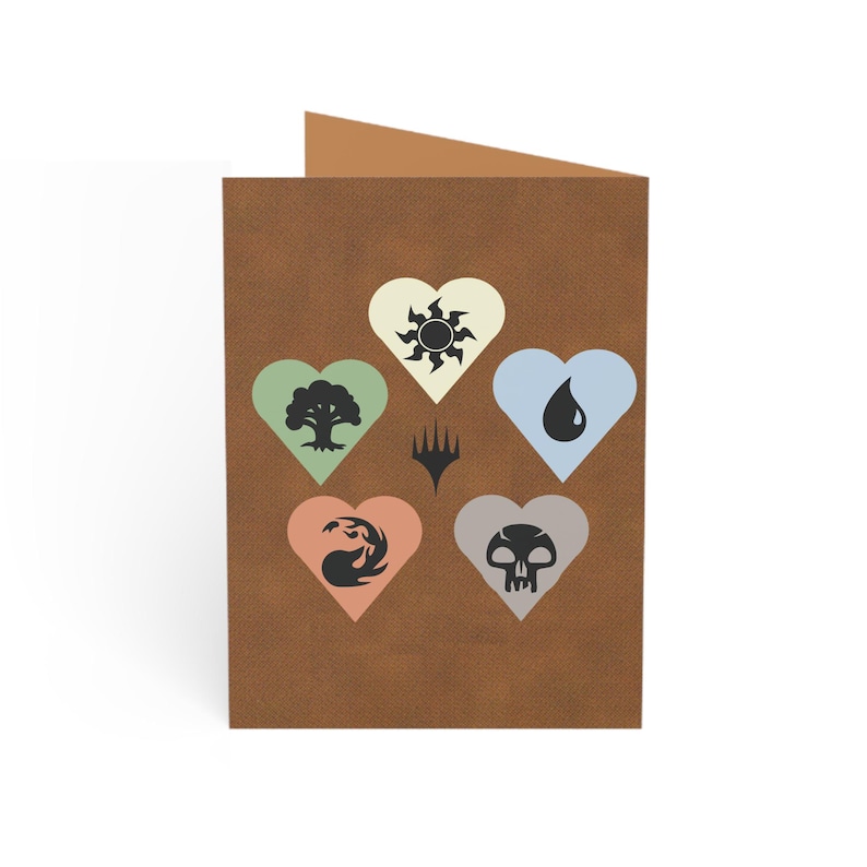 Magic the Gathering Valentines Day Card Our Love is Legendary MTG Gamer ...