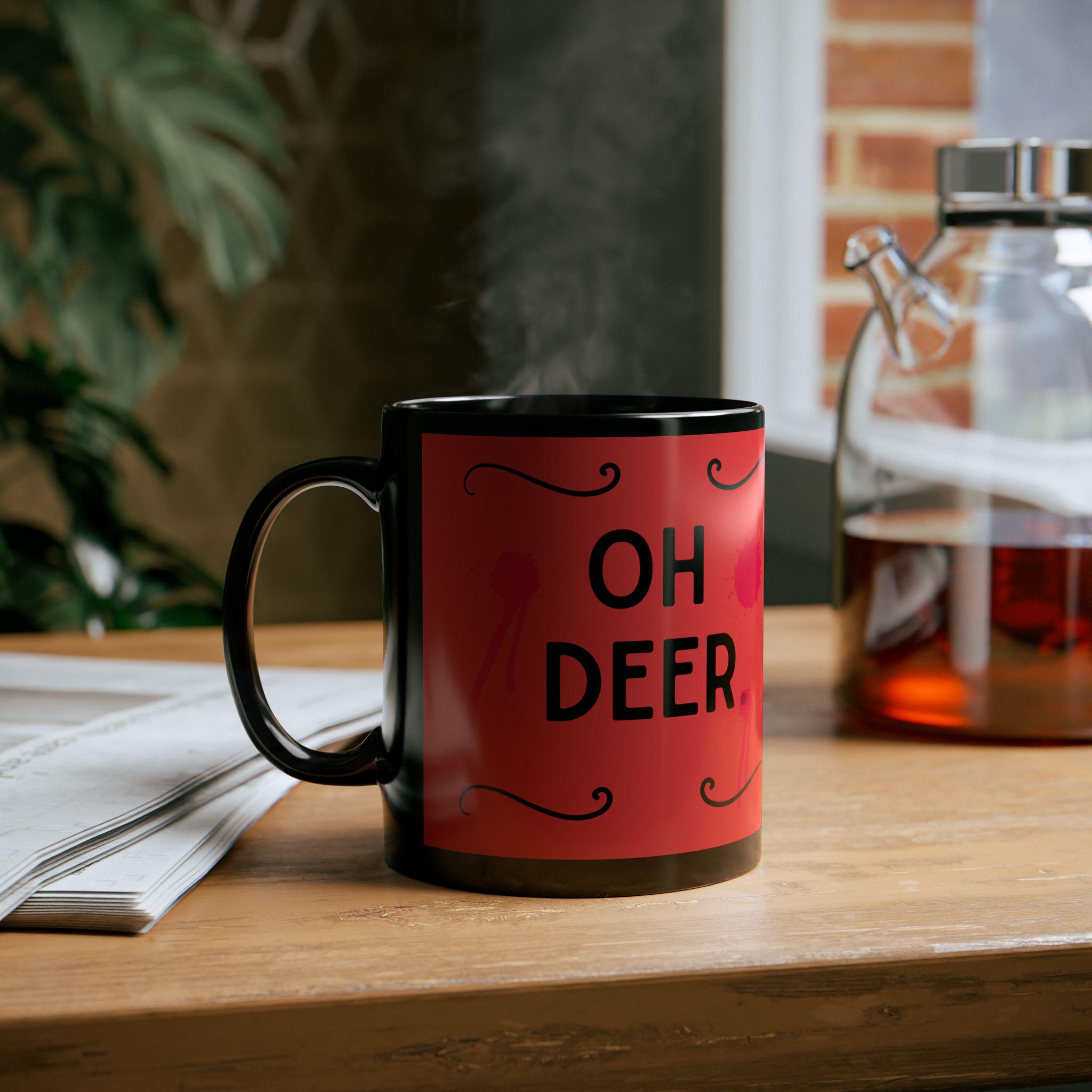 Hazbin Hotel Inspired Alastor Radio Demon 15oz Coffee Mug Oh Deer ...