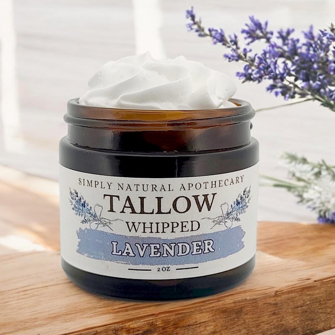 Tallow Face Cream & Body Butter All Natural Whipped Grass-fed Beef ...