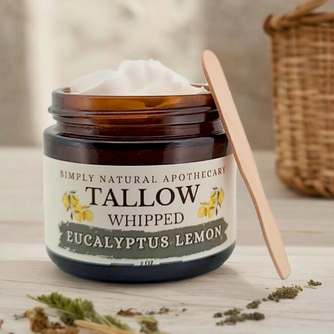 Tallow Face Cream & Body Cream, All Natural Whipped Grass-fed Beef ...