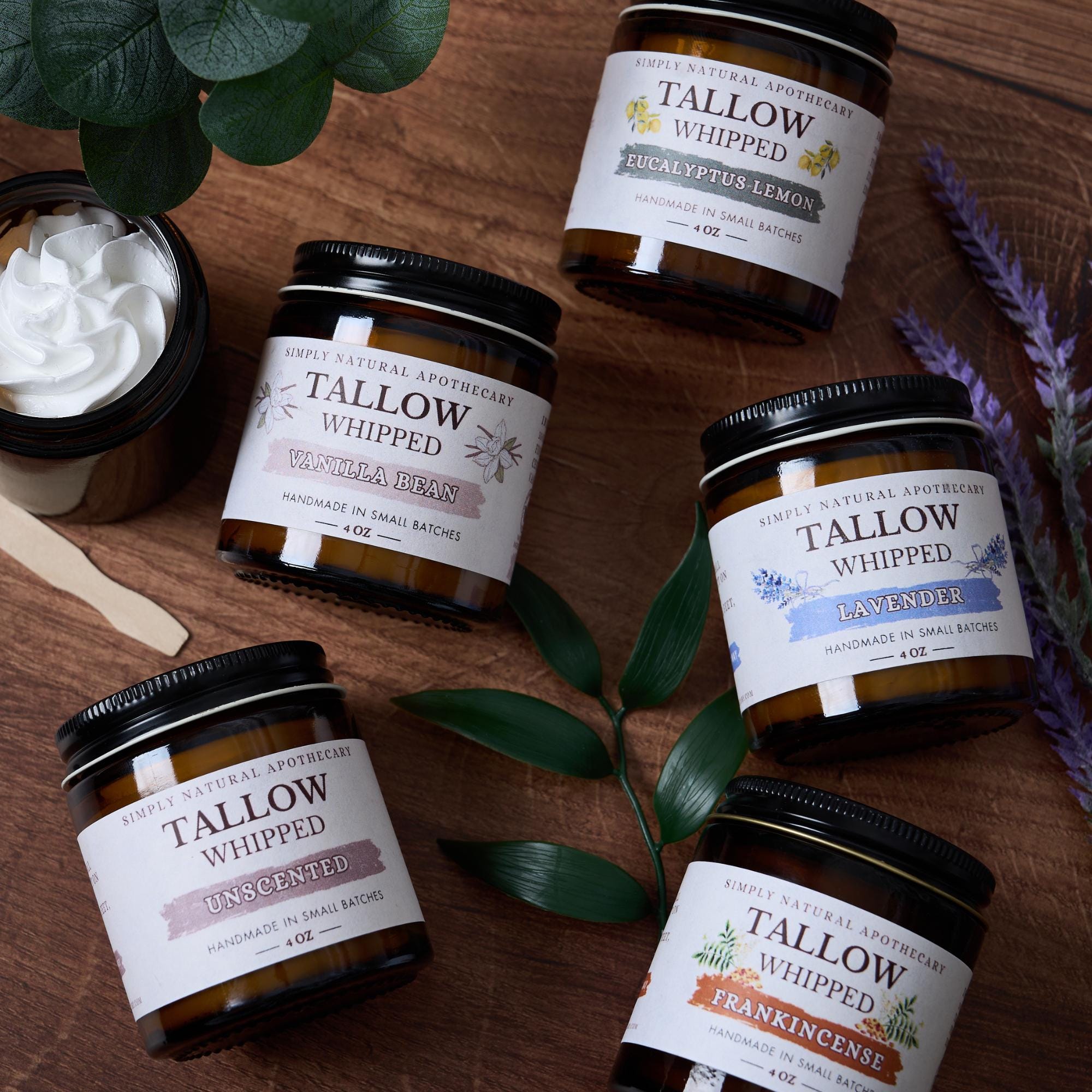 Tallow Face Cream & Body Butter All Natural Whipped Grass-fed Beef ...