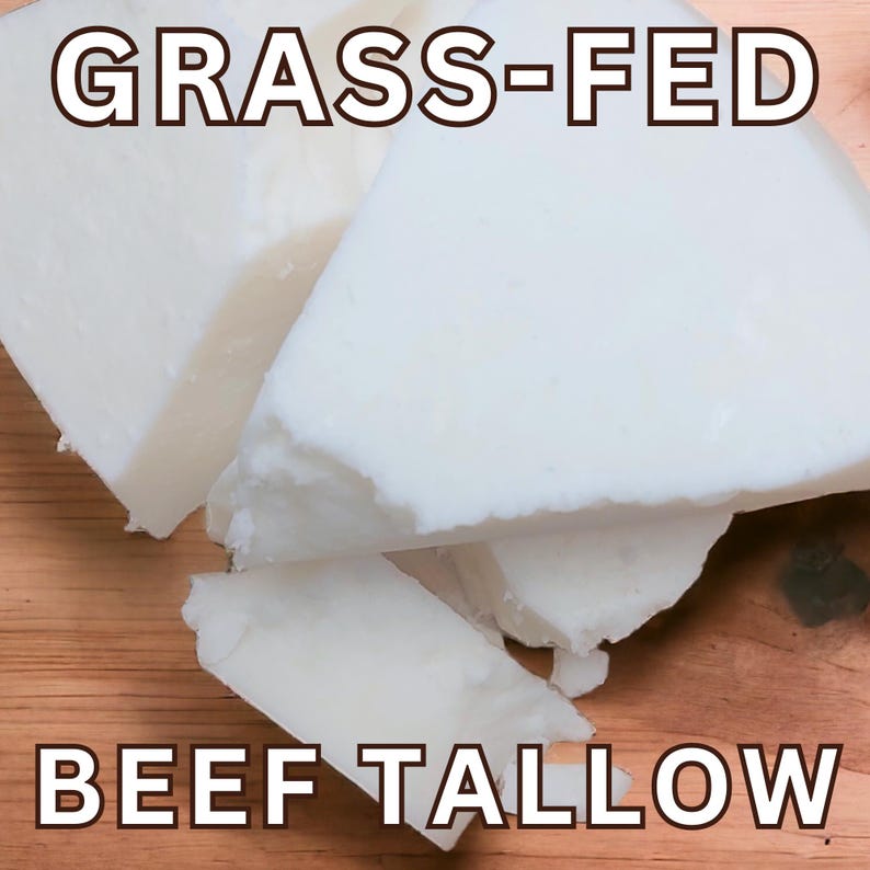 Tallow Face Cream & Body Butter, All Natural Whipped Grass-fed Beef ...