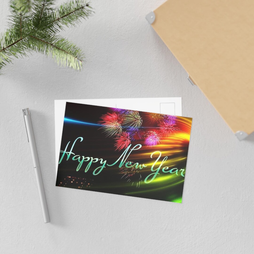 2025 New Year, New Beginnings Post Card - Etsy