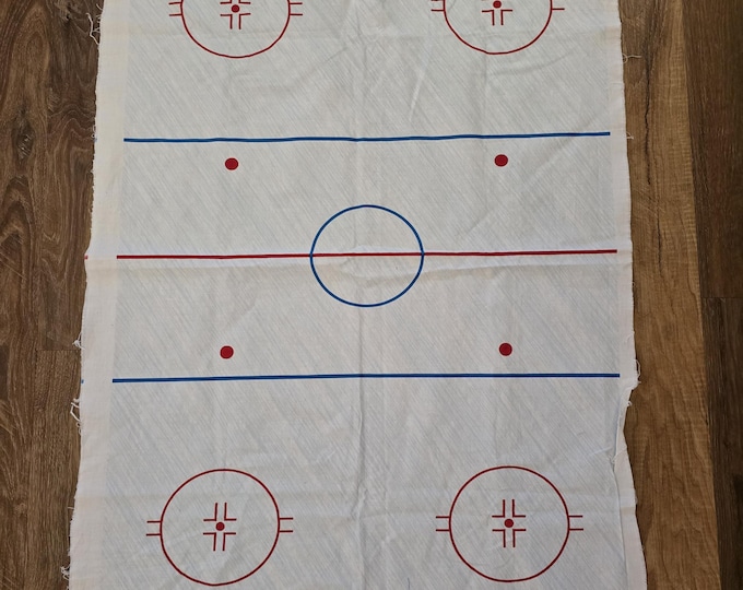 Ice Hockey Rink Fabric Panel Robert Kaufman Sports Life 11549 - Etsy