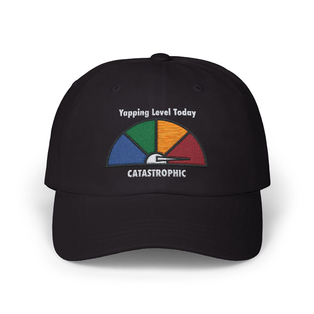 Yapping Level Dad Hat - Etsy
