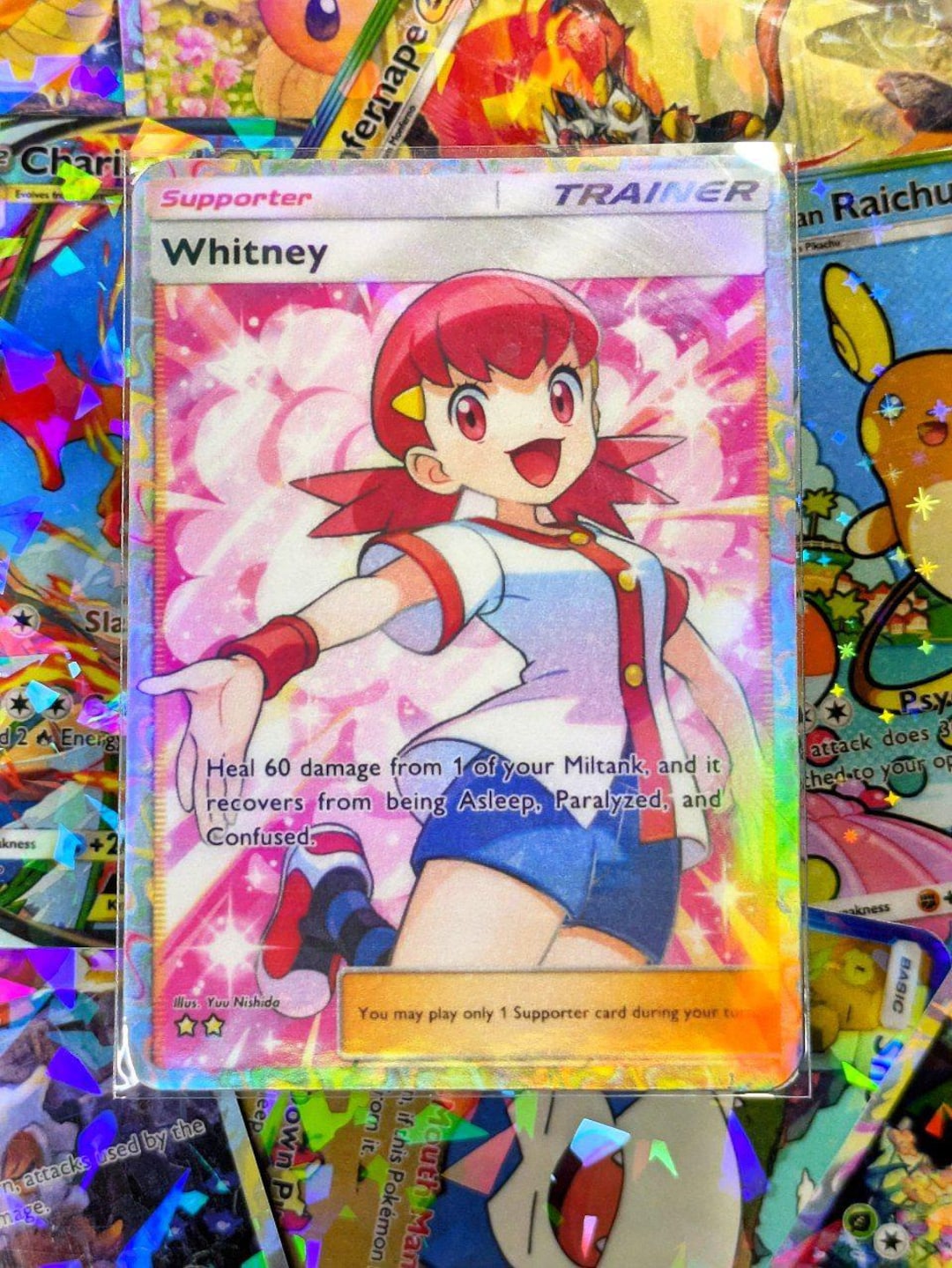 Whitney Handmade Tcg Proxy Fan Art Card Full Art Secluded Springs Set ...
