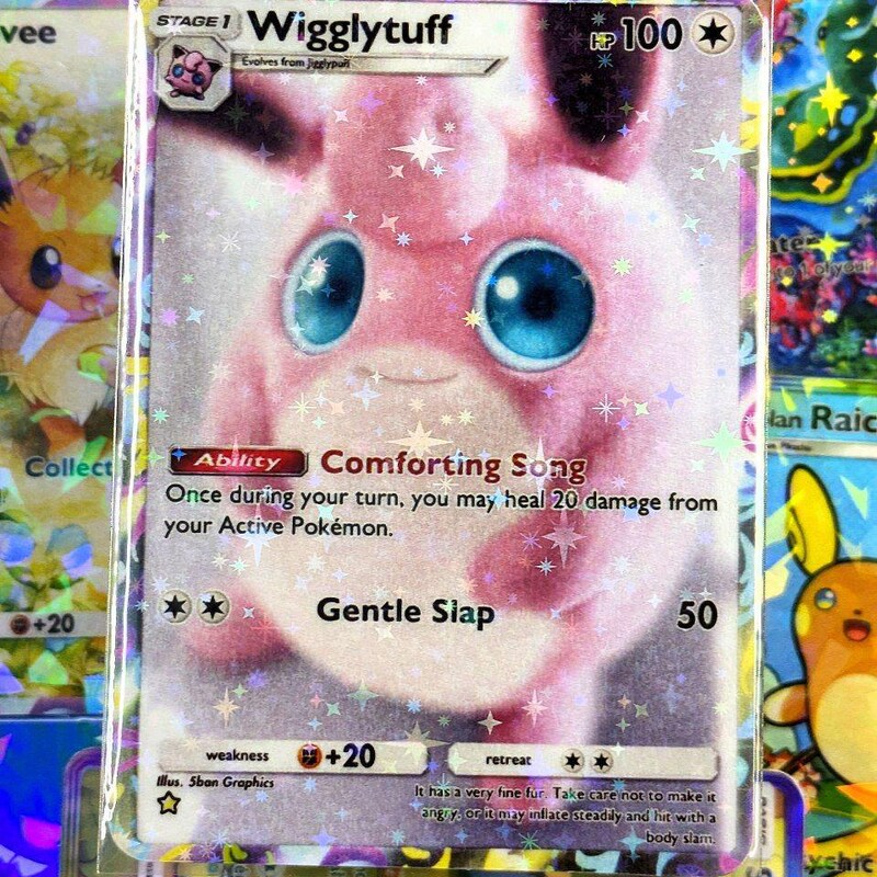Wigglytuff Full Art - Etsy