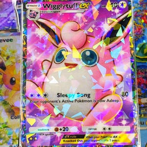 Wigglytuff Full Art - Etsy