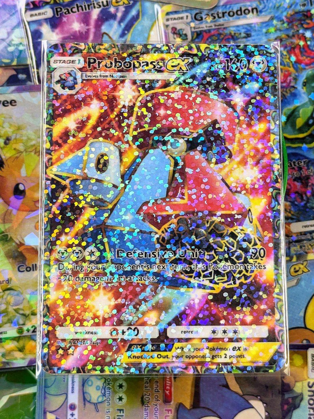 Probopass Ex Handmade Tcg Proxy Fan Art Card Custom Full Art Triumphant ...