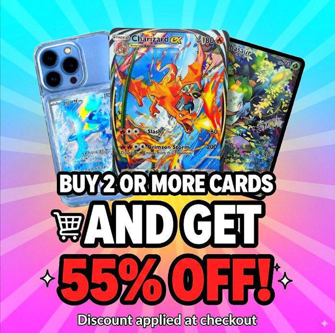 Mega Charizard X Ex Handmade Tcg Proxy Fan Art Card Full Art Phantasmal ...