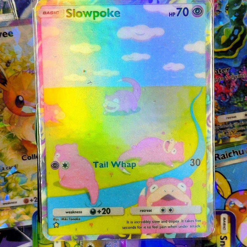 Slowpoke - Etsy