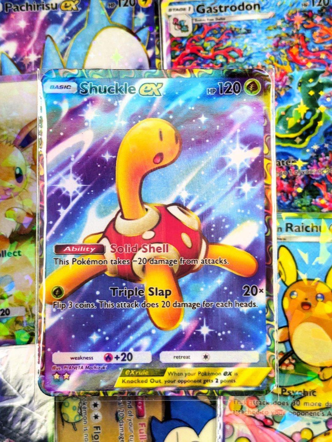 Shuckle Ex Handmade Pocket App Tcg High Quality Proxy Fan Art Card ...