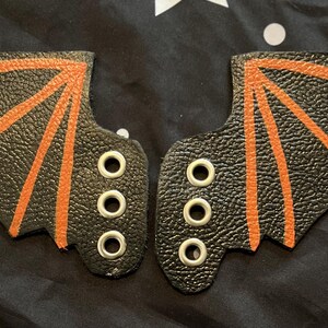 Leather Boot Wings - Etsy