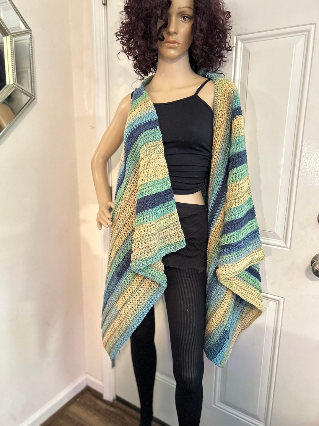 Crochet Vest, Sweater, Festival Vest, Boho Vest, Retro Vest, Fall Swing ...
