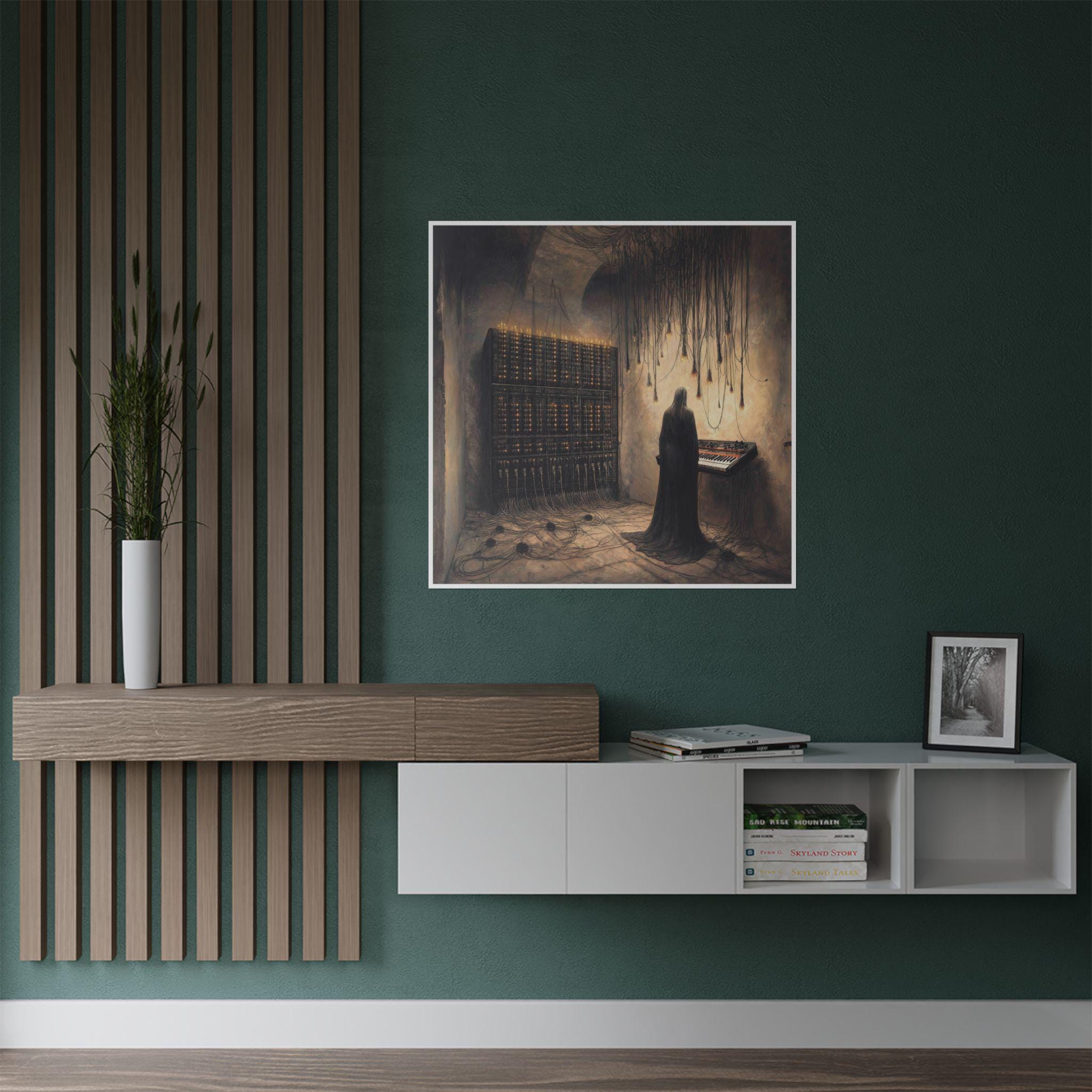 Shrouded Synthesis - Satin Poster - Etsy