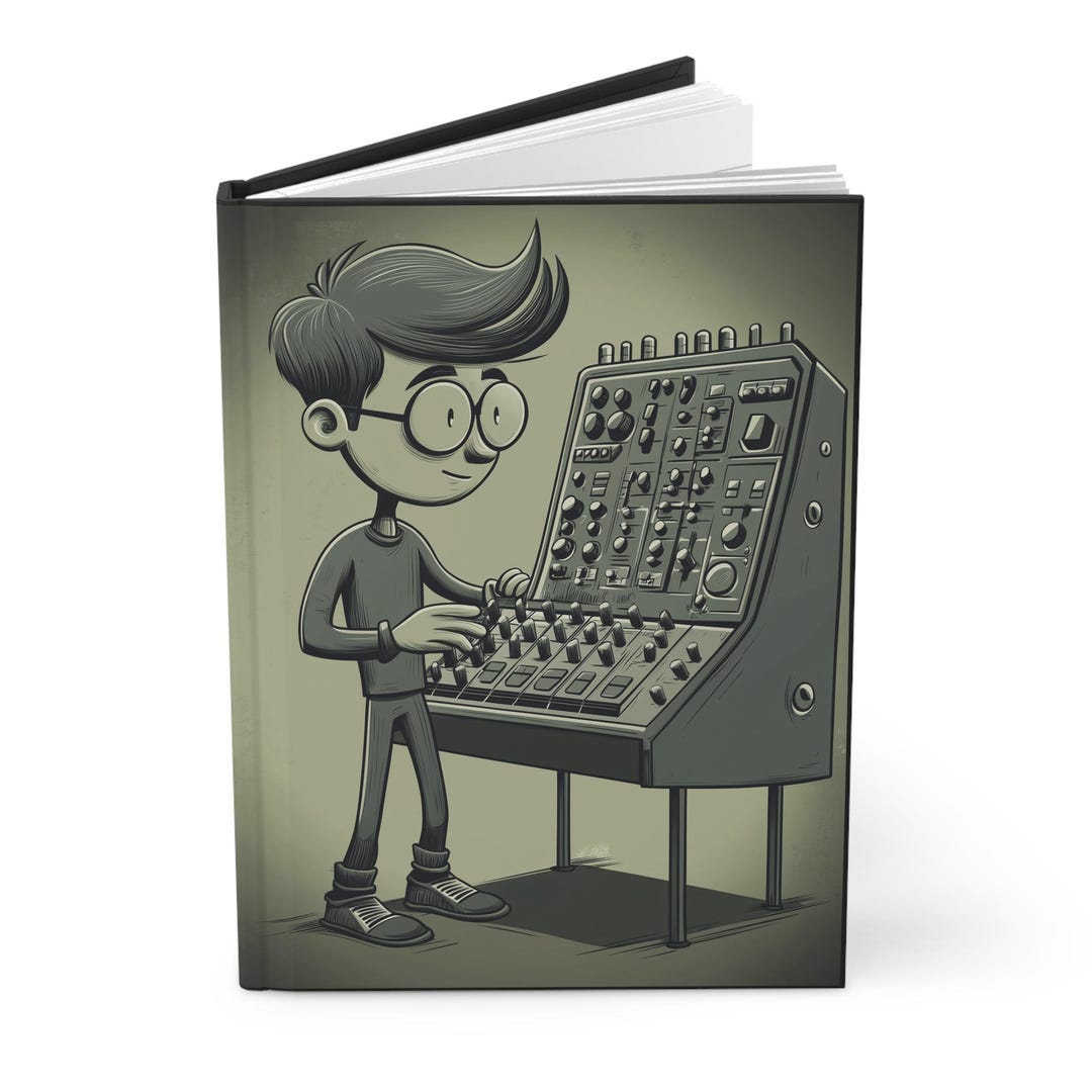 Synth Nerd- Studio Notebook / Patchbook - Etsy
