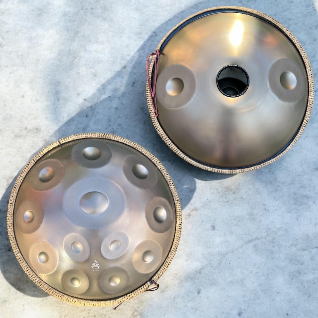 Beautiful Handpan D Kurd 12/14 Notes 440 Hz 22' Stainless Steel 1.1 ...