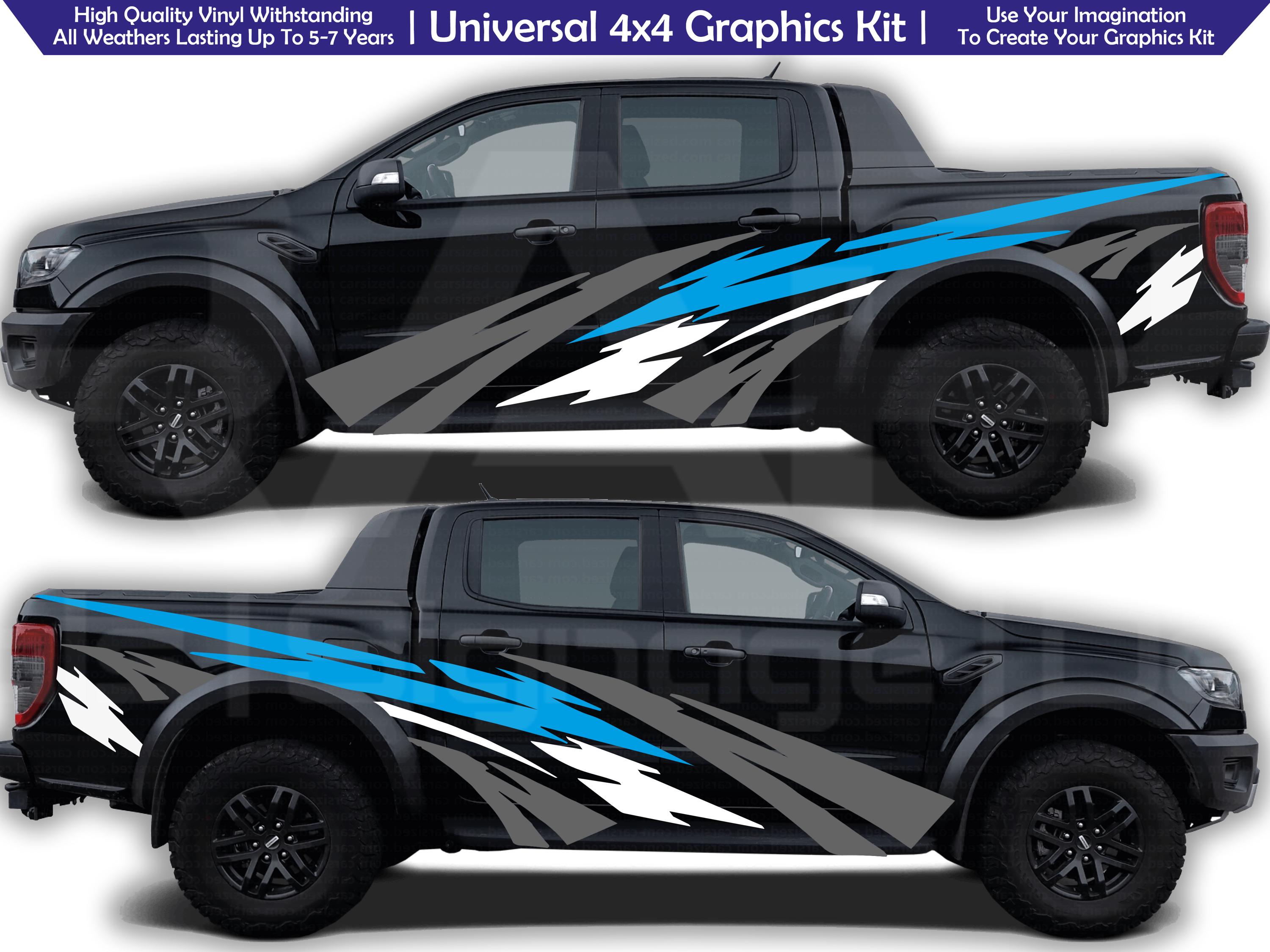 Negraphx | Universal 4x4 Graphics Decal Kit | High Quality Vinyl - Etsy