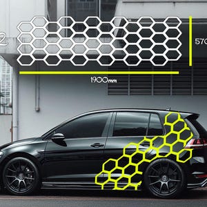 Negraphx | Universal Hex/honey Comb Decal Kit #2 - Etsy