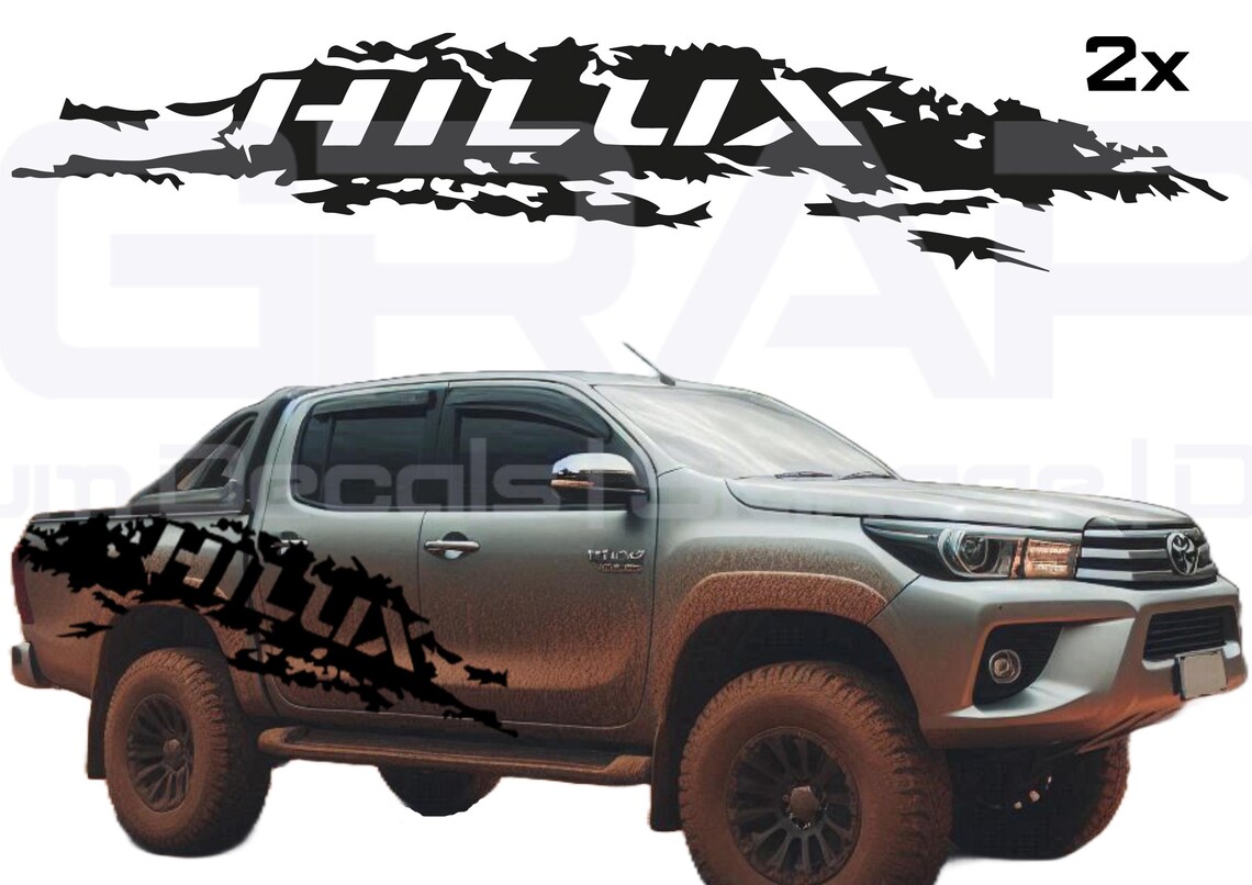 Negraphx Toyota Hilux XL Side Decals High Quality Decals - Etsy