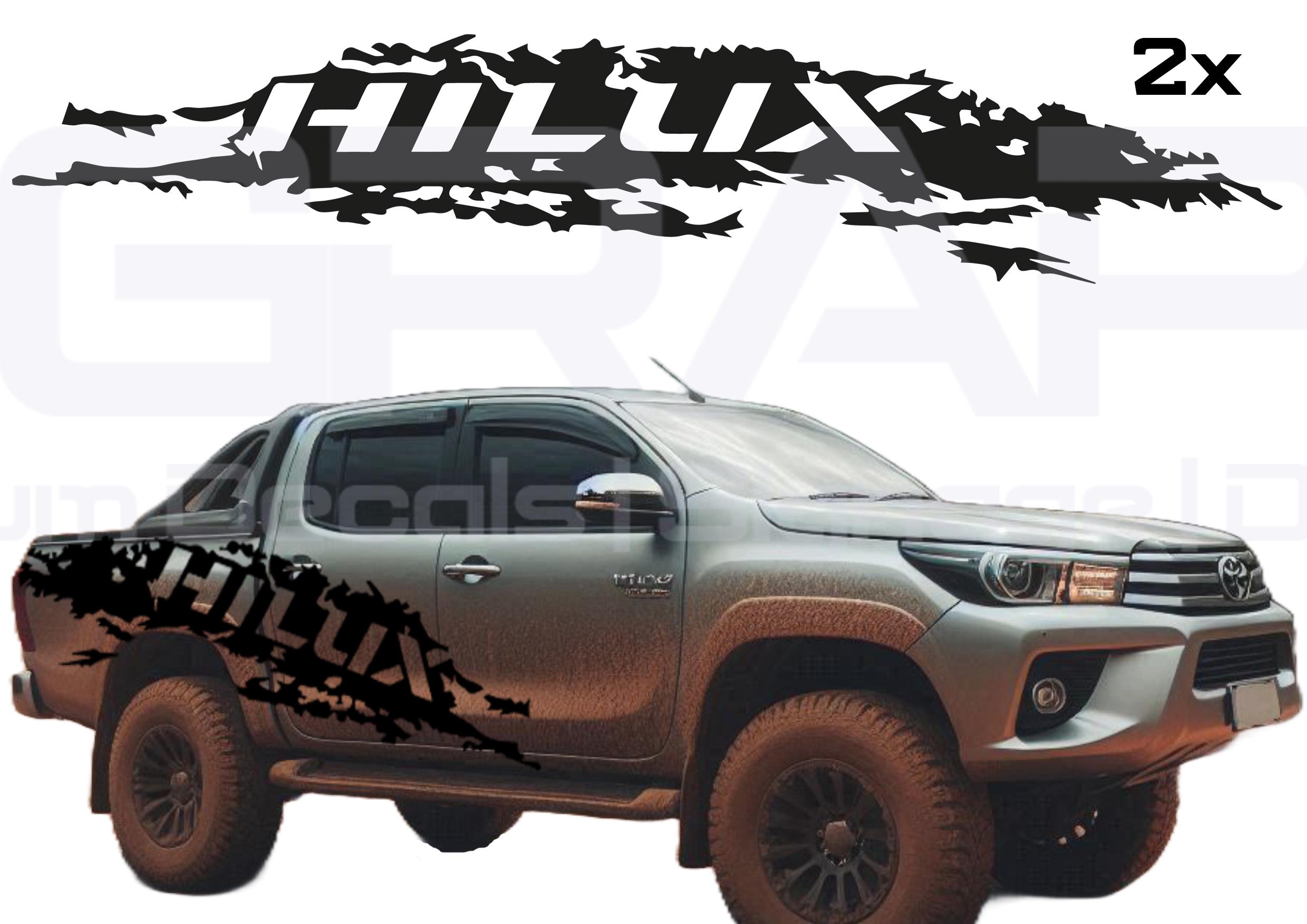 Negraphx Toyota Hilux XL Side Decals High Quality Decals - Etsy