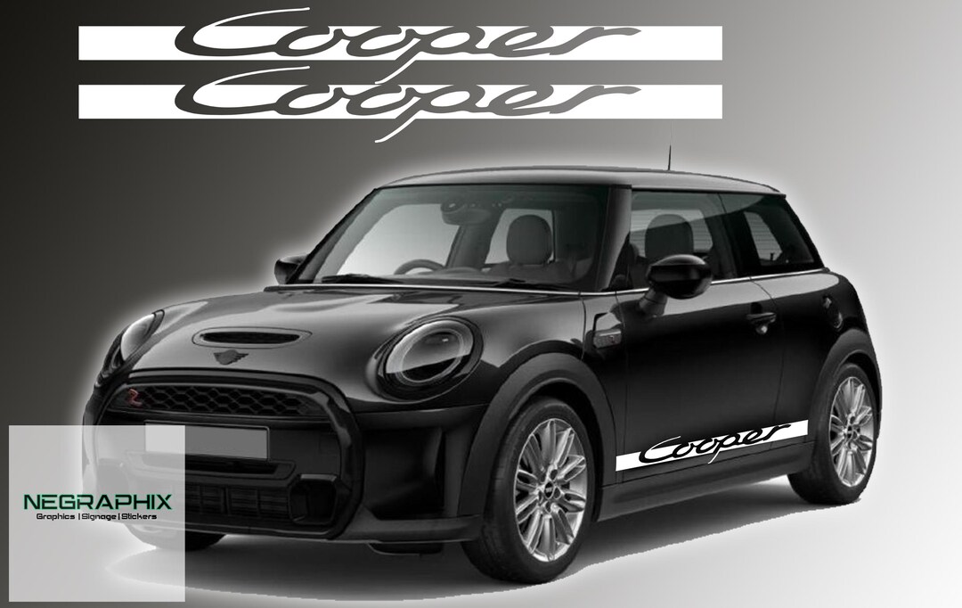 Northeastgraphix Mini Cooper Side Stripes High Quality Decals - Etsy