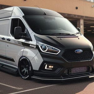 Negraphx Ford Transit Custom SWB/LWB Side Wing Decals High Quality ...