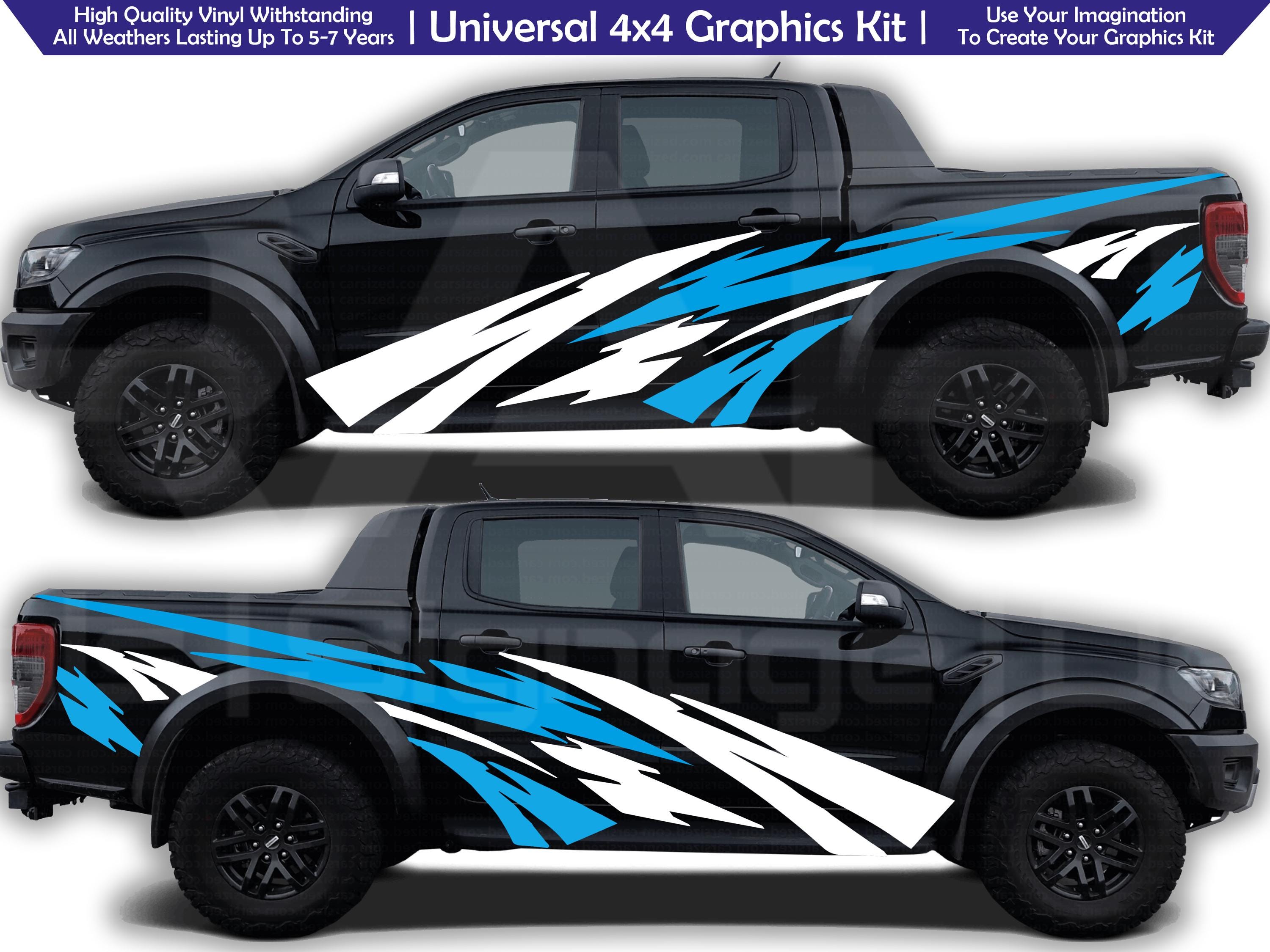 Negraphx Universal 4x4 Graphics Decal Kit High Quality Vinyl - Etsy