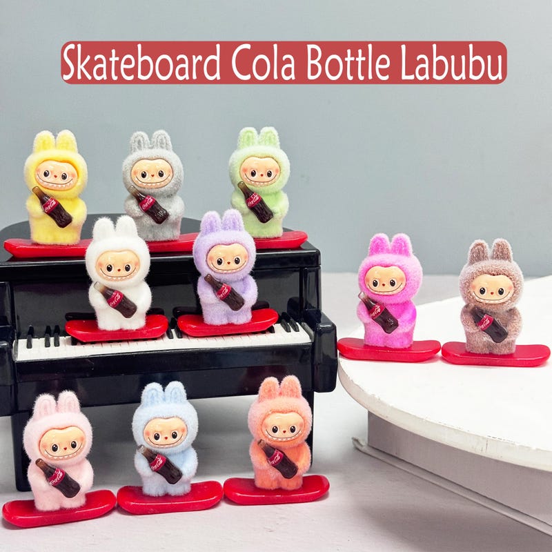 Labubu Coca Cola Keychain - Etsy