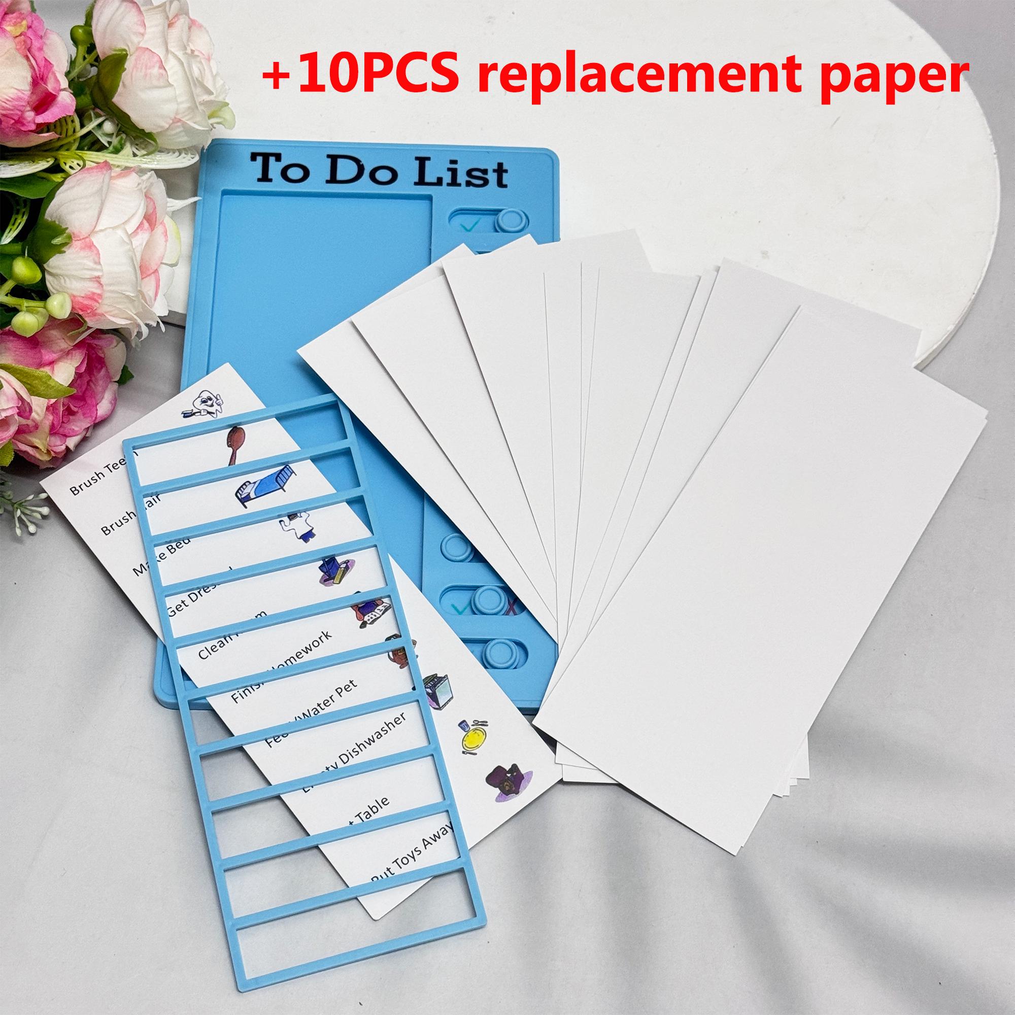 Custom Sliding Daily Routine Chart,chore Chart,kids to Do List,kid ...