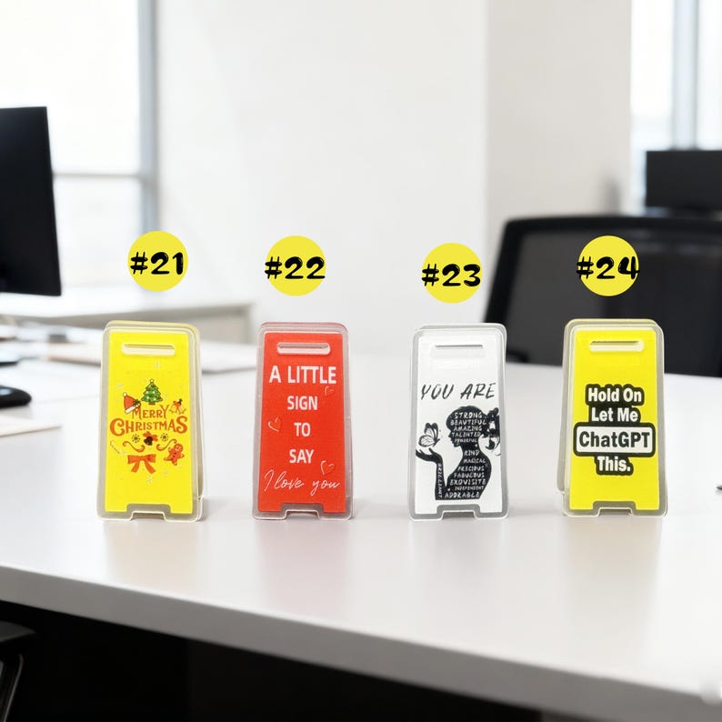 Funny Mini Office Desk Signs,workspace Desk Accessory,humorous Gift for ...