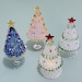 Handmade Stained Glass Christmas Tree Statue,mini Crystal Xmas Tree ...