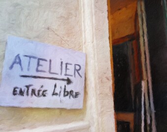Atelier Sign - Etsy