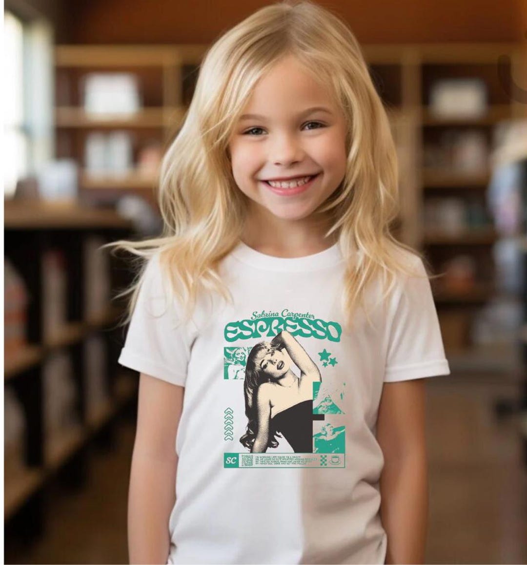 Youth Sabrina Carpenter T-shirt, Tween Tee, Kids Graphic Shirt, Concert ...