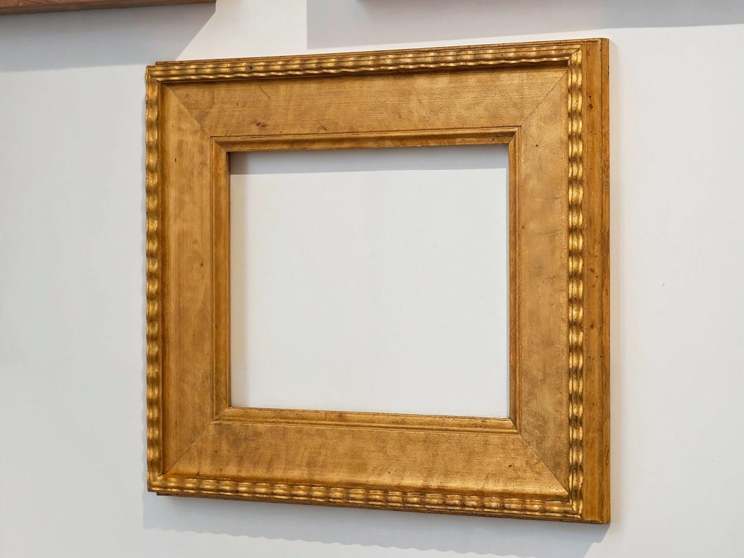 Retro Solid Wood Gold Picture Frame, Custom Classical Photo Frame - Etsy