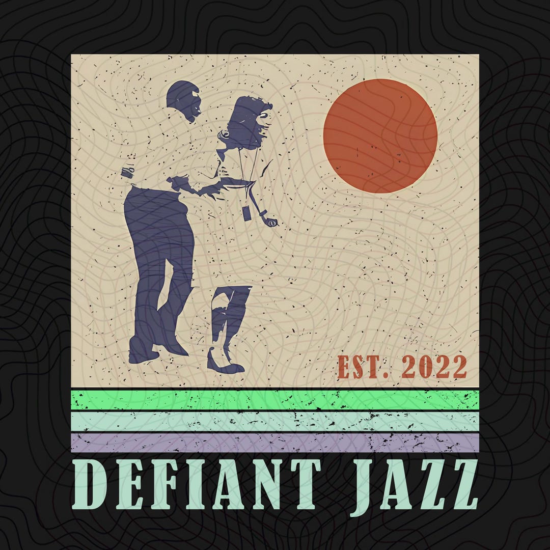 Defiant Jazz PNG File, Vintage Severance PNG, Funny Sci-fi Fan Gift ...