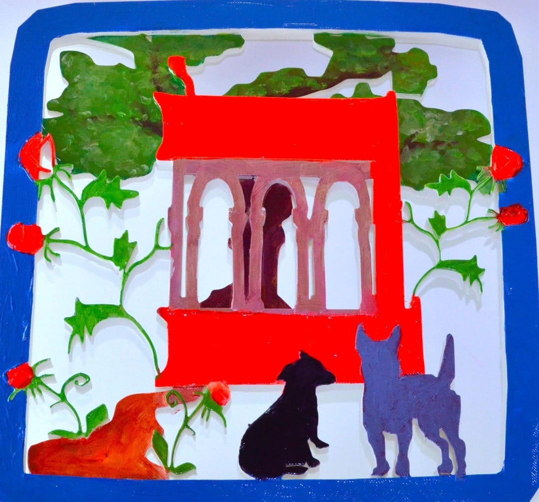 Bet 3D Hand Painted Wall Art - Etsy
