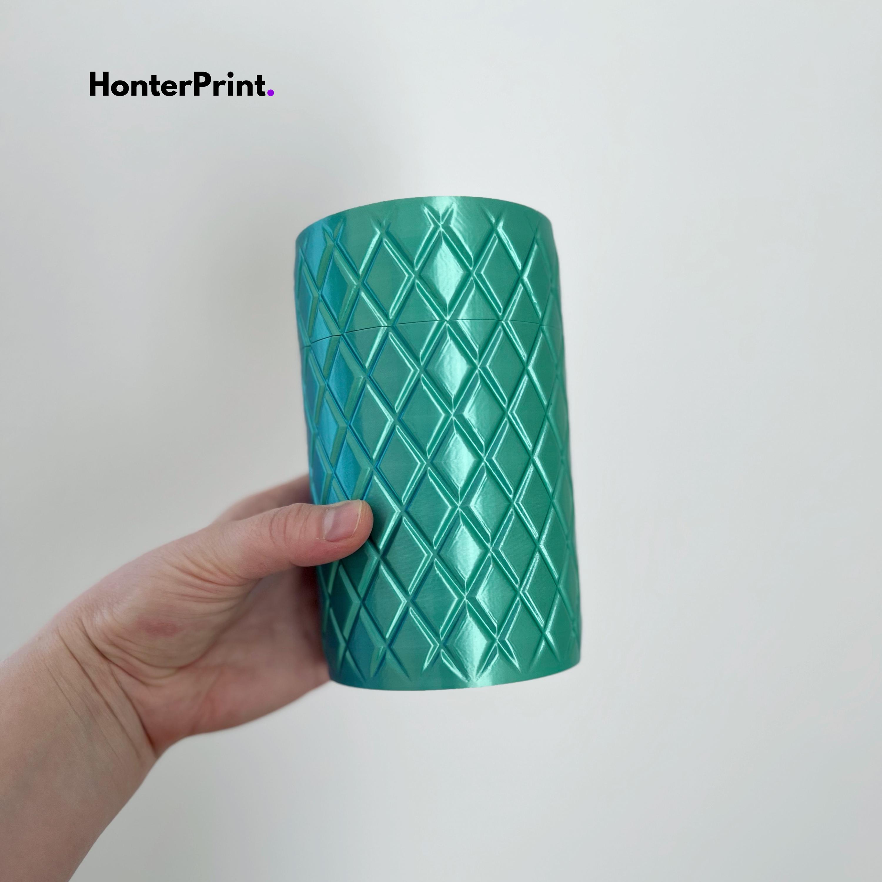 Storage Box Container With Screw Cap STL File for 3D Printing, Digital ...