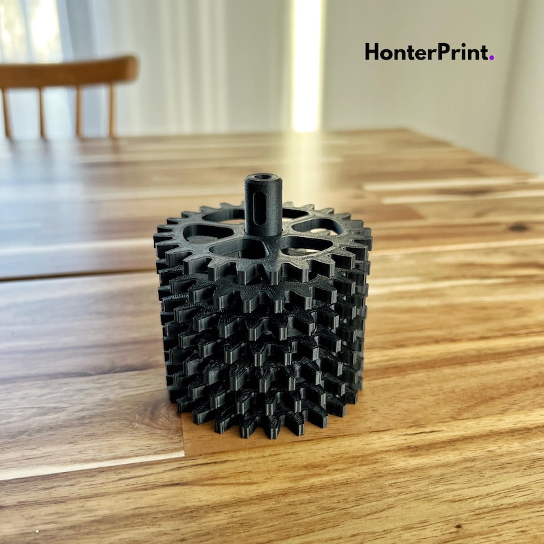 3D Printable Stl Files Coaster Set, Gear Coaster STL Files for 3D ...