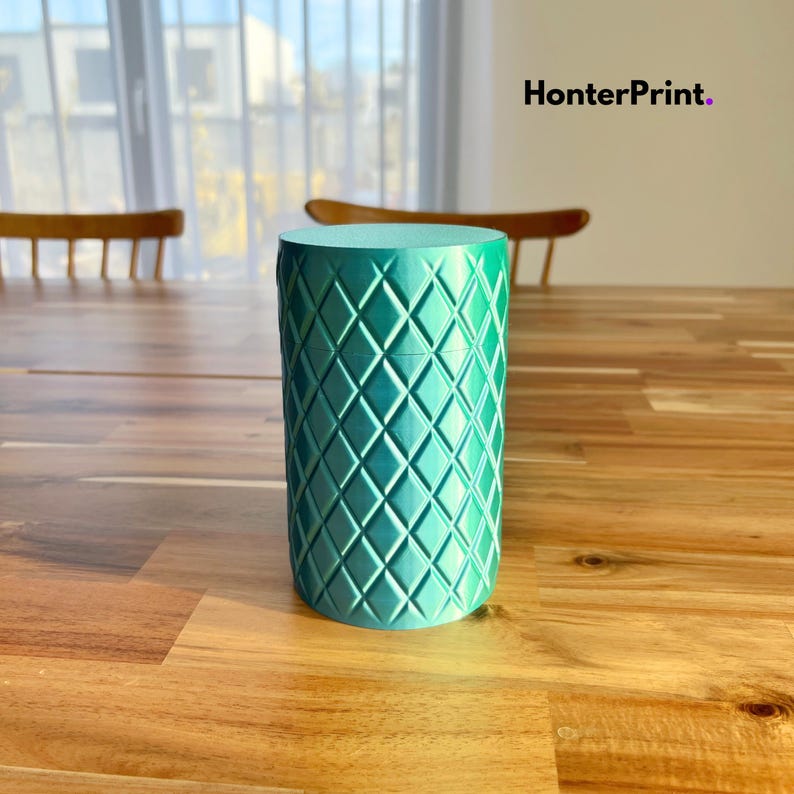 Storage Box Container With Screw Cap STL File for 3D Printing, Digital ...