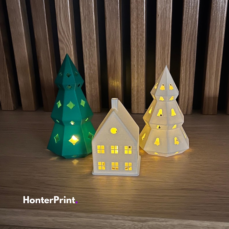 Christmas Trees 3D Stl Files, 3D Christmas Print Files, Christmas Tree ...
