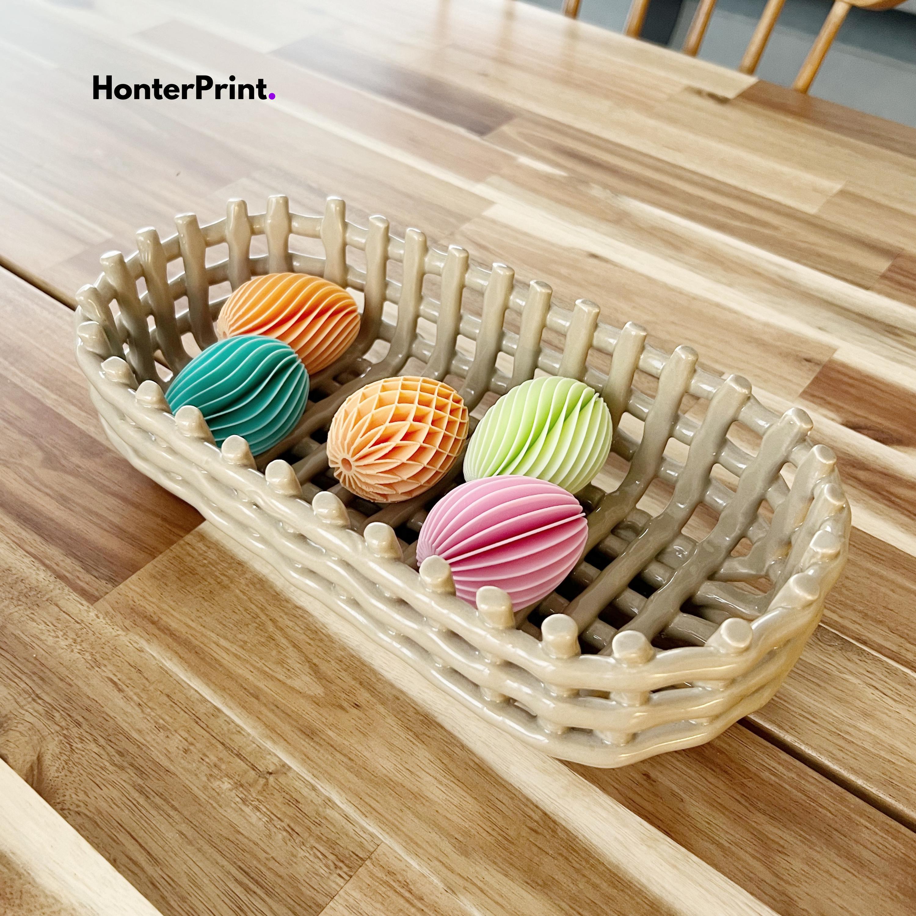 Easter Eggs STL 3D Print File, Digital Download for 3D Printing, Easter ...