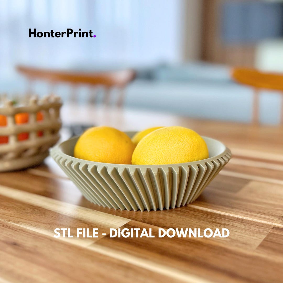 Bowl 3D Stl Files, Small Dish 3D Stl Files, Digital Download for 3D ...