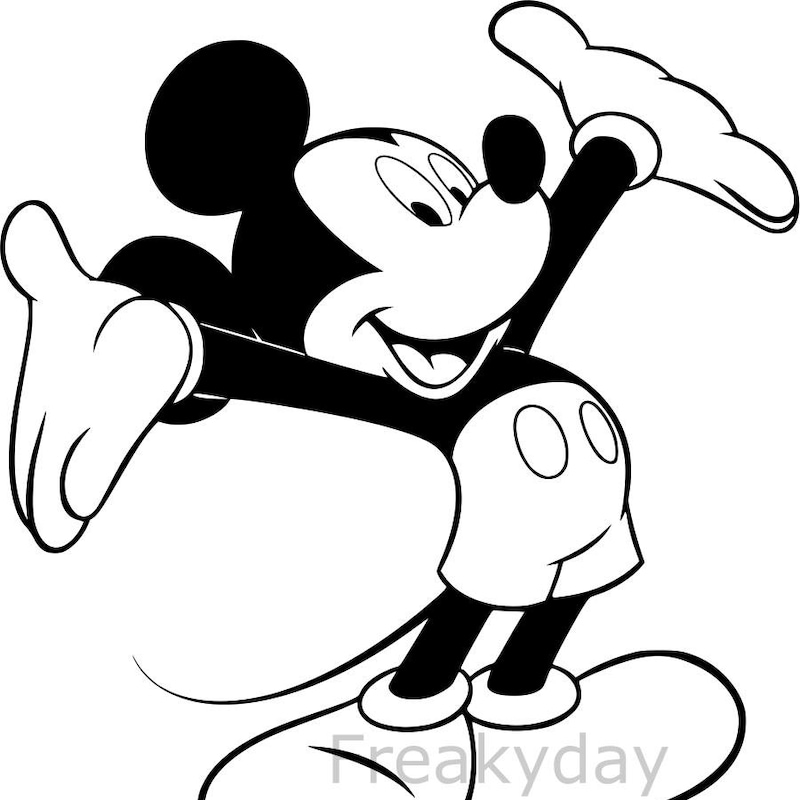 Mickey Mouse Icon - Etsy