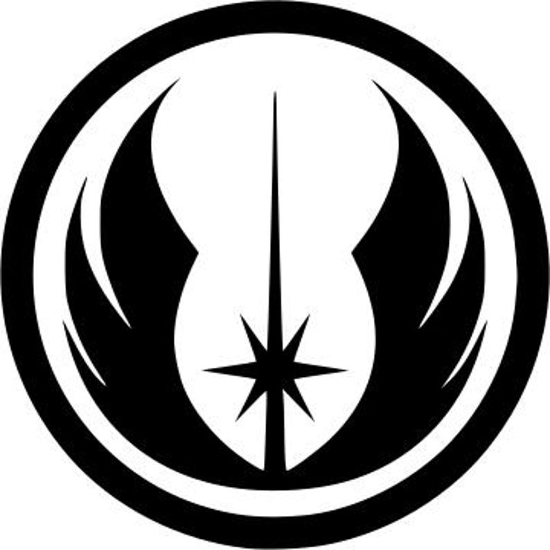 SVG Jedi Symbol Emblem of the Jedi Order From Star Wars Digital ...